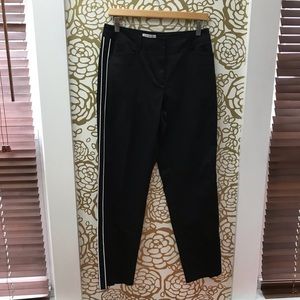 Covington | Pants & Jumpsuits | Covington Black And White Side Stripe ...